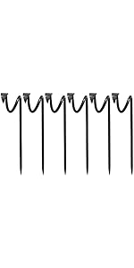 Amazon.com : Achla Designs Ball End Hose Guard/Guide 6-Pack : Patio ...