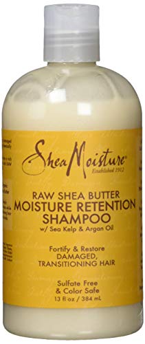 Shea Moisture Raw Shea Butter Moisture Retention Shampoo, 13 Ounce ...