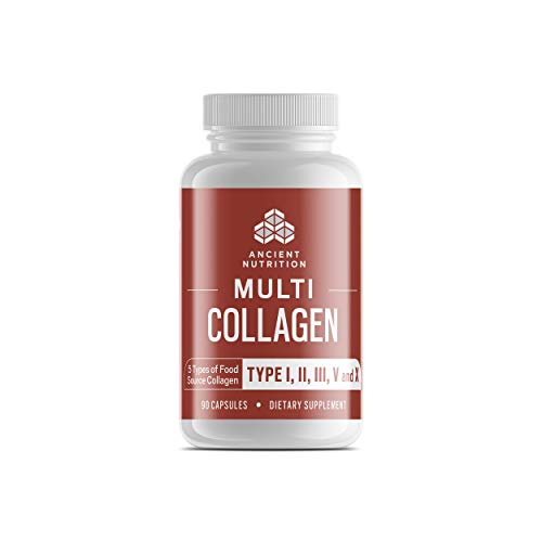 Multi Collagen Pills, Formulated by Dr. Josh Axe, Blend of Grass-Fed ...