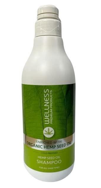 Amazon.com : Wellness Premium Organic Hemp Shampoo | Intensive Moisture ...