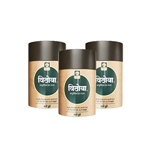 Buy Vithoba Ayurvedic Dant Manjan - best tooth powder for gums - Pack ...