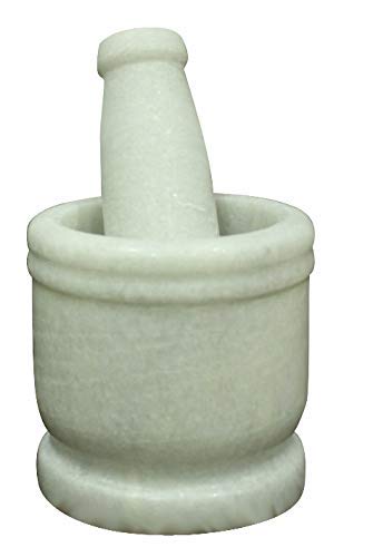 Buy Adishakti International Marble Mortar & Pestle Sets/Kharal ...