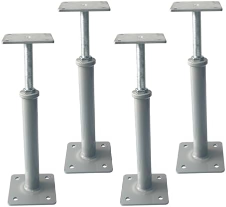Amazon.com: 4 Pcs Floor Jack Posts, 13" - 16" Height Adjust Screw Jacks ...