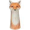 Amazon.com: Creative Co-Op Hand-Painted Decorative Stoneware Fox Vase ...