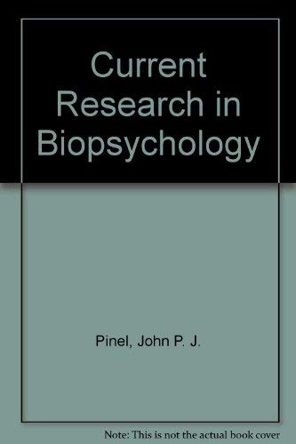 Amazon.com: Current Research in Biopsychology: 9780205130009: Pinel ...