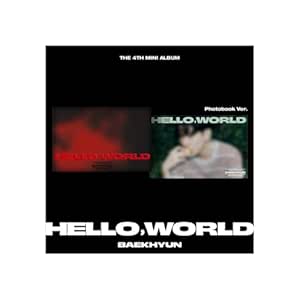 BAEKHYUN EXO - Hello, World [Photobook Ver.] 4th Mini Album (Hello ver.) - Amazon.com Music