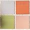 Amazon.com : Earth Tone Transparent Sticky Notes, Set of 4 Pads 3''x3 ...