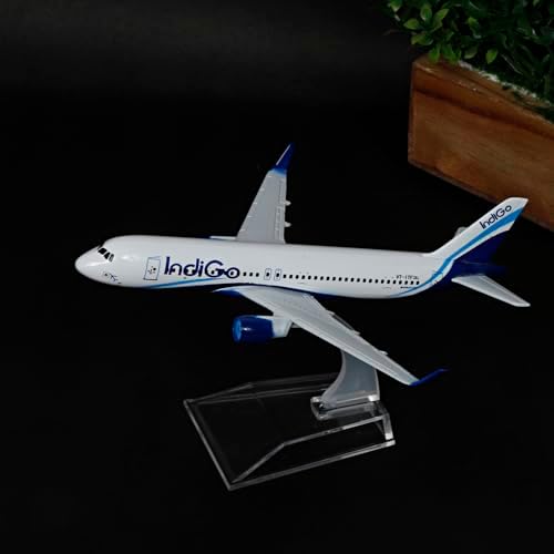 ARTVARKO Aeroplane Indigo Airways Airlines Scale Model Die Cast Metal ...