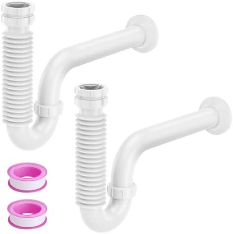 Amazon.com: PF WaterWorks FlexTRAP Expandable and Flexible P-Trap ...