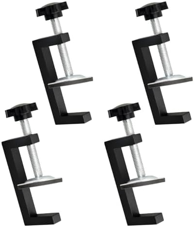 Peiyee G Clamp Kit, Adjustable Screw Clamps, Small, Table Clamp, Robust ...