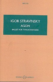 Agon Stsc: Igor Stranvinsky: 9790060026119: Amazon.com: Books
