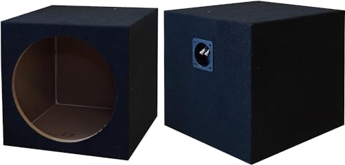 Amazon.com: Absolute SS10 Single 10-Inch Sealed Subwoofer Enclosure ...