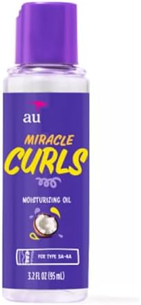Amazon.com: Miracle Curls Coconut Curl-Defining Oil, for Curly Hair 3.2 ...