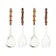 Amazon.com | Uniturcky Serving Spoon and Fork Set, 304 Stainless Steel ...