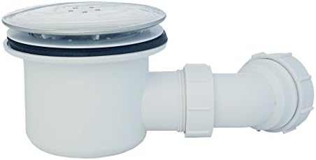 VeeBath 90mm Fast Flow Easy Clean Shower Enclosure Tray Waste Trap ...