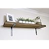 HomeZone® Heavy Duty Vintage Rustic Scaffold Board Wall Shelf 100cm ...