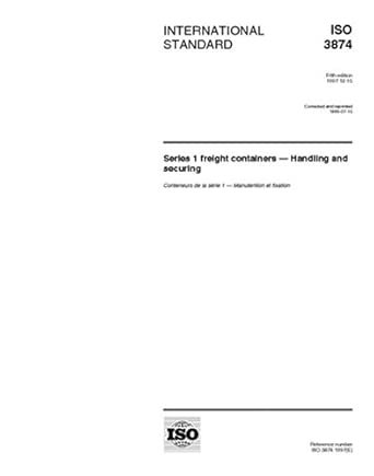 Amazon.com: ISO 3874:1997, Series 1 freight containers - Handling and ...