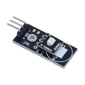 UVM-30A Módulo de sensor de detección de rayos ultravioleta UV 3-5V para Arduino : Amazon.com.mx ...