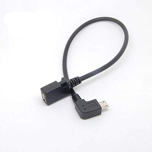 Amazon.com: GuangMaoBo 90° Degree Angle USB Micro B 5P Female to 5P ...