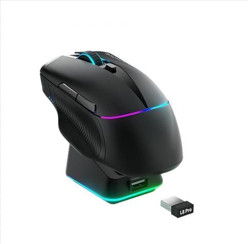 Amazon.com: Thunderobot ML903 4K Wireless Gaming Mouse with RGB ...