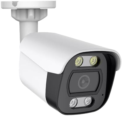 Amazon.com : Dosilkc UltraHD 4K POE Outdoor Bullet Security Camera, 8MP ...