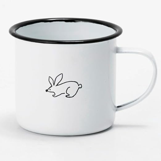 Amazon.co.jp: AXCIS アクシス ホーローマグ うさぎマグカップ 300ml : ホーム＆キッチン