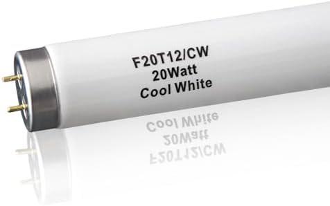 Amazon.com : (6Pack) F20T12/CW 20 Watt Cool White 24Inch Fluorescent ...