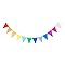 Amazon.com: LOVENJOY 2 Assembled Rainbow Banners Felt Bunting ...