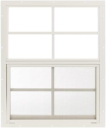 Shed Windows and More 2 Pack Shed Window 12" X 18" White Flush ...