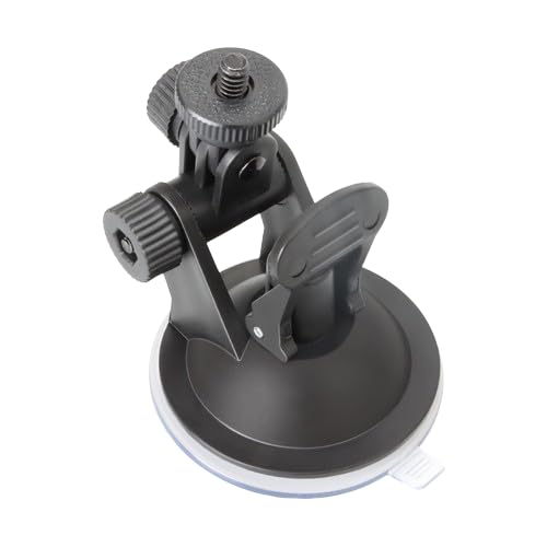 Quikprof Suction Cup Mount Compatible with All Standard Action Cameras ...