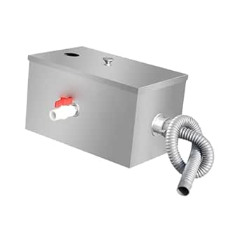 Amazon.co.jp: Wastewater Oil Water Separator Commercial Trapper ...