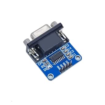 TECHKINS MAX3232 RS232 to TTL Serial Interface Module : Amazon.in ...