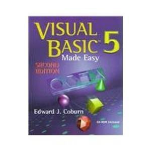 Visual Basic 5 Made Easy: Coburn, Edward J.: 9780534950446: Amazon.com ...
