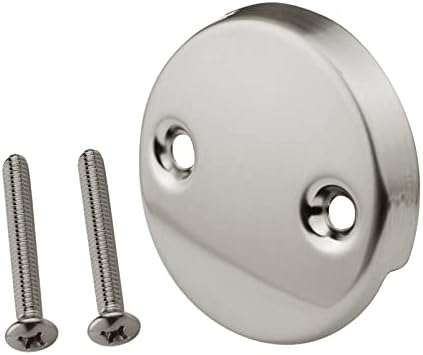 Aolemi Two Hole Bathtub Overflow Faceplate Replacement with Screw ...