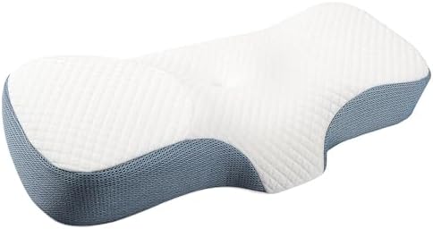 PRIME PICK Memory Foam Neck Pillows for Neck and Shoulder Pain Relief ...
