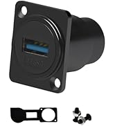 Amazon.com: YiKaiEn USB-C 3.1 Panel Mount Adapter - Threaded Fixed ...