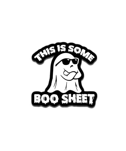 Amazon.com: This is Some Boo Sheet Ghost Sticker : Handmade Products