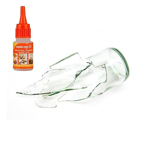 PEBBLE HUG Super Glue High Strength Green Jem Strong Bottles ...