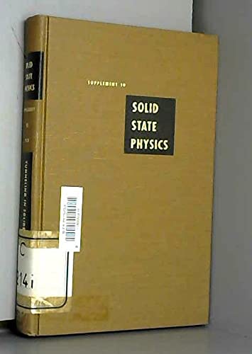 Amazon.com: Tunneling in Solids (Solid State Physics: Advances in ...
