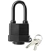 SafiSwords Waterproof Padlocks Keyed Alike for Outdoor use, Covered ...