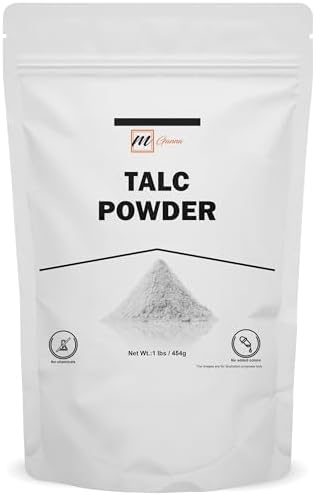 Amazon.com : mGanna 100% Natural Talc Powder for Facial Make-up ...