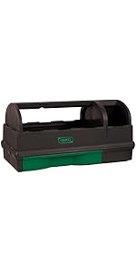 raaco Toolbox 17“, Werkzeugkoffer leer aus Kunststoff, 22,3 x 44,2 x 22 ...