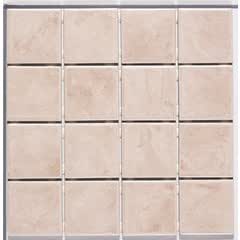 Tesoro Sheet Tile Rustic Sierra 3 x 3 Noce Mosaic Tile - Construction ...