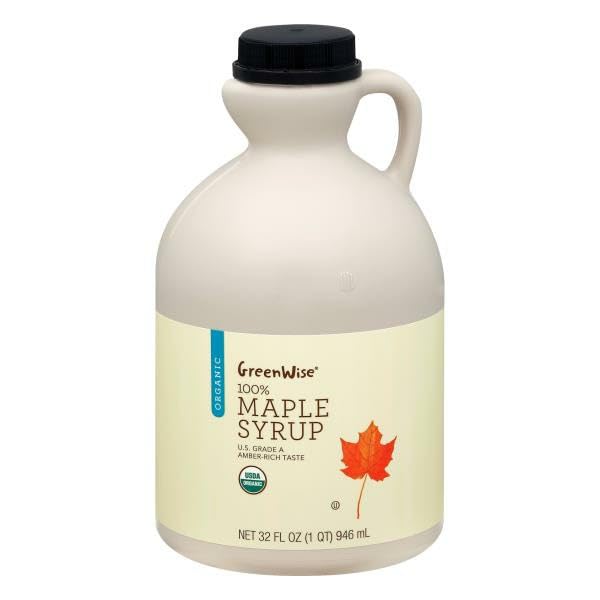 Amazon.com : Green-Wise Organic 100% Pure Maple Syrup - 32 fl oz ...