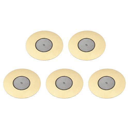 5 Pcs Disques Piézo-électriques 50mm Acoustique Pick-up Transducteur En ...