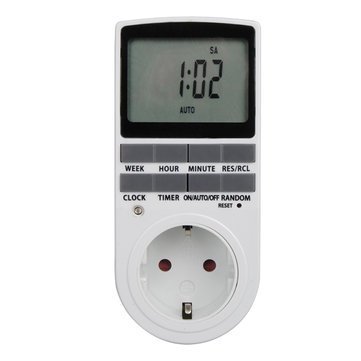 3NH® Programmable 24H 7 Day Week Digital Timer Lcd Display Timer Switch ...
