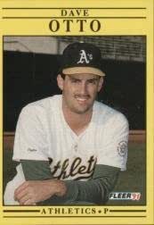 Amazon.com: 1991 Fleer Baseball Card #20 Dave Otto : Collectibles ...