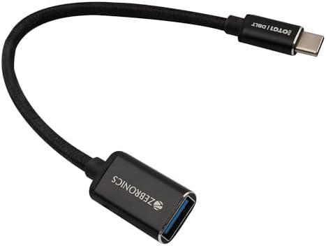 Type C OTG Cable Connector Cord Pendrive Compatible with All C Type ...