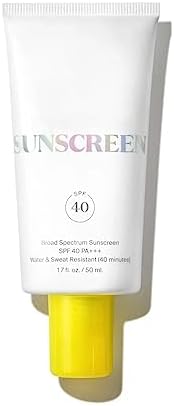 Amazon.com: Unseen Unscented Sunscreen SPF 40 for Face - UVA/UVB ...