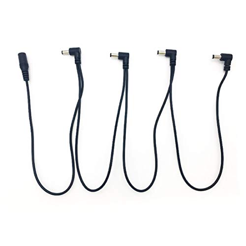 Snapklik.com : 9V DC Power Jack Splitter Adapter Daisy Chain 1 To 4 Way ...